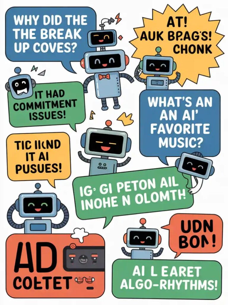 180+ Funny AI puns & Jokes One Liner (2025)